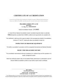 Generic Checklist for Accreditation of Electrical Inspection ... - Sanas