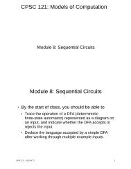CPSC 121: Models of Computation Lab #9: A ... - Ugrad.cs.ubc.ca