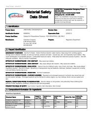 Rustbond FC MSDS - Carboline