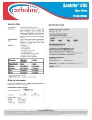 Pyrocrete 40 - Carboline