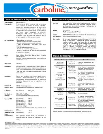 Phenoline® 310 - Carboline