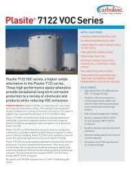 Plasite 7122 VOC PDS - Carboline