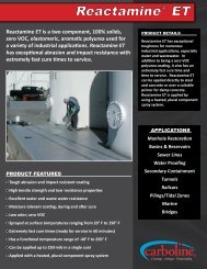 Thinner 33 MSDS - Carboline