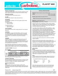 Plasite 4500 PDS - Carboline