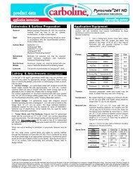 Pyrocrete® 241 Pyrocrete® 241 - Carboline