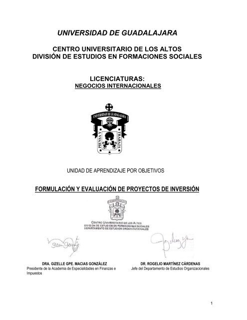 Centro Universitario de los Altos - Universidad de Guadalajara