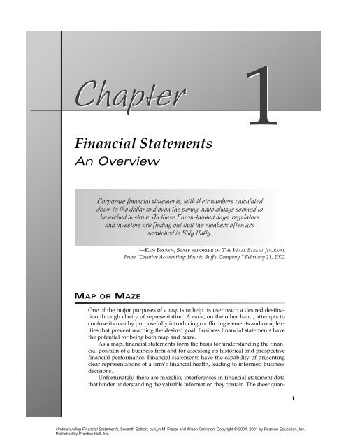 Chapter 1 - Pearson Learning Solutions