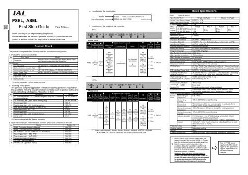 PSEL, ASEL First Step Guide - IGAS