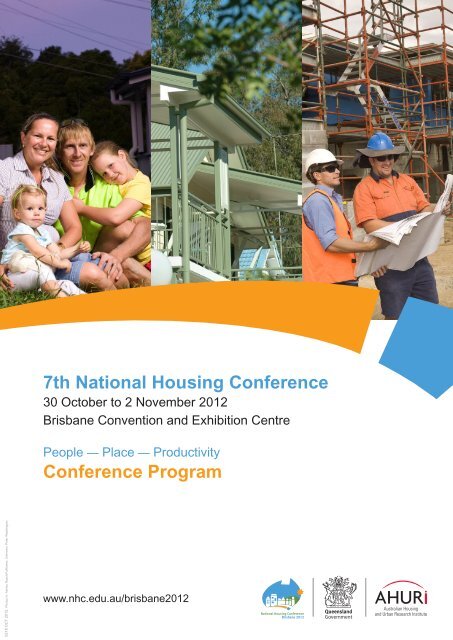 7th National Housing Conference - program booklet