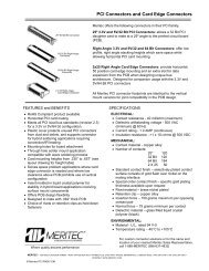 ZIF Test Connector - Meritec