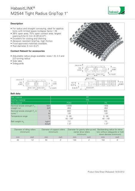 m2544 griptop-en-us.indd - Habasit
