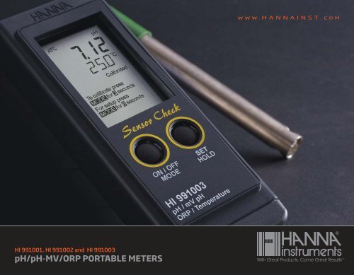 Download - HANNA instruments