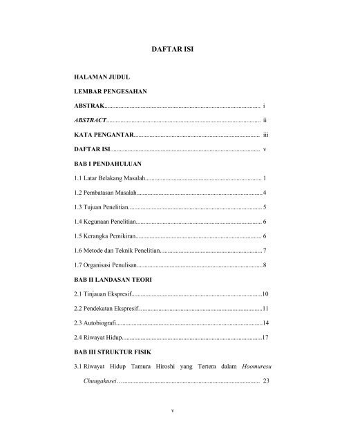 DAFTAR ISI