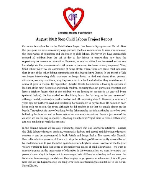 child labour pdf project