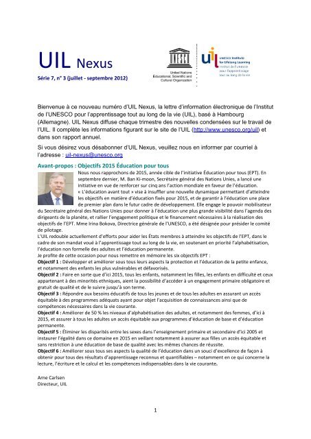 UIL Nexus - UNESCO Institute for Lifelong Learning