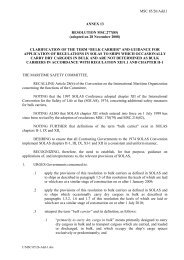 Solas Chapter V - Annex 13 - Magnetic Compasses