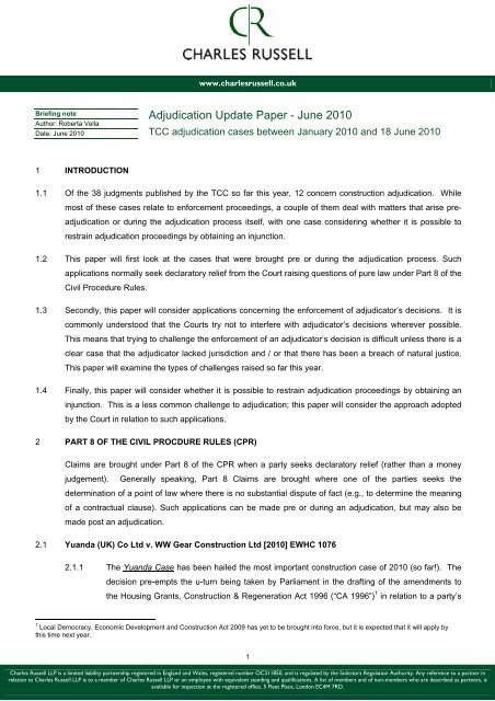 a copy of the paper - Charles Russell