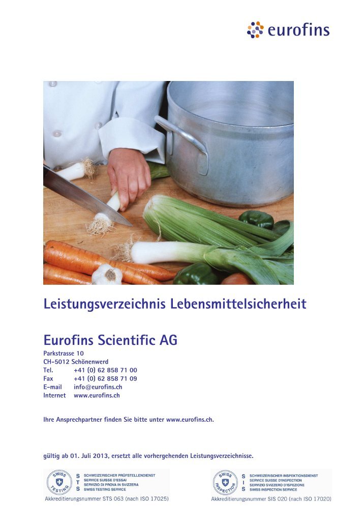 Abklatschproben Magazine