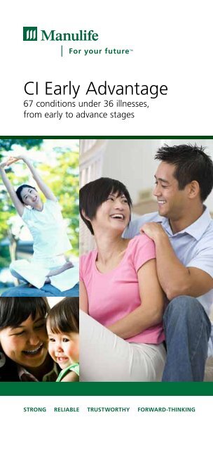 CI Early Advantage - Manulife Insurance Berhad