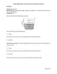 7th Grade Math Formula Chart