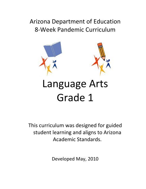 Language Arts Grade 1 - Arizona Department of Education