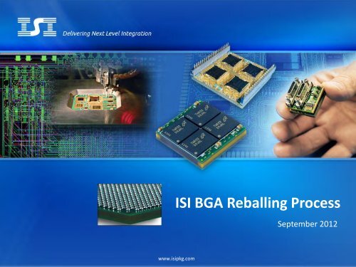 ISI Reballing September 2012.pdf - Interconnect Systems, Inc.