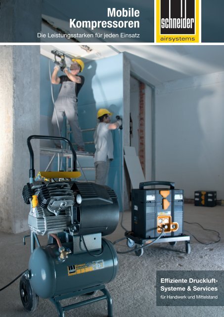 Mobile Kompressoren - Schneider-Airsystems