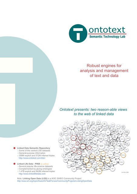 Robust engines for analysis and management of text and ... - Ontotext