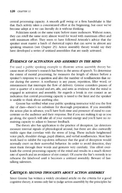 ACTION ASSEMBLY THEORY 11