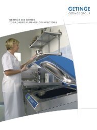 8668 Washer-Disinfector - Getinge