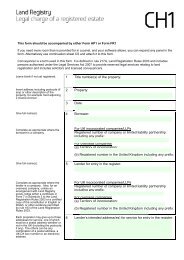 Official copy of register of title - Sample - Land Registry