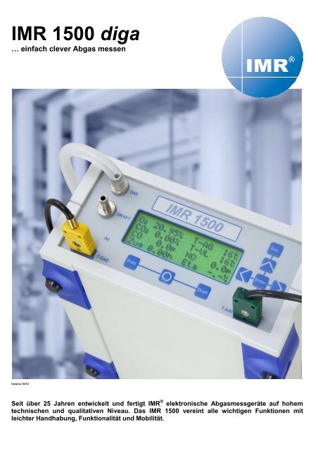 IMR 1500 diga.10-10 Internet