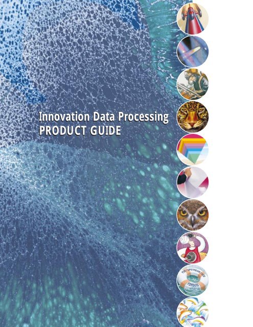 Innovation Data Processing PRODUCT GUIDE Innovation Data ...