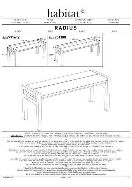 RADIUS - Habitat