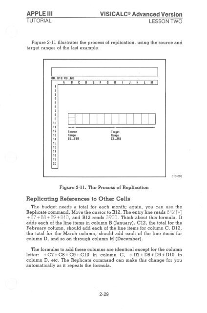 VISICALC® Advanced Versi