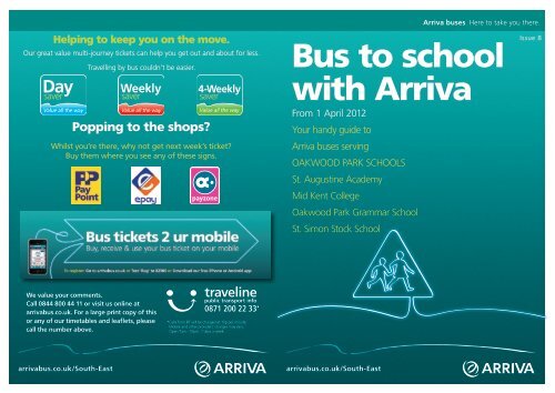 Bus to school with Arriva - Oakwood Park Schools.pdf