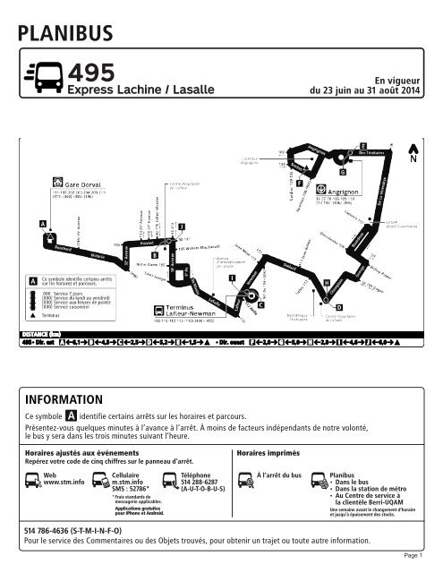 495 EXPRESS LACHINE / LASALLE