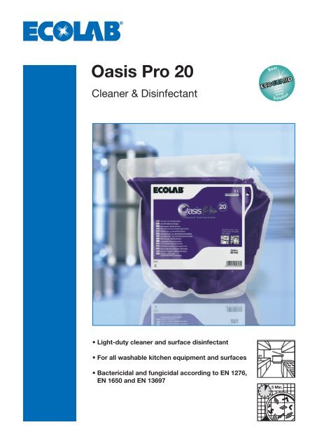 Oasis pro 20 - Western Hygiene