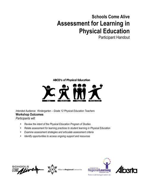Assessment for Learning in Physical Education - Ever Active Schools