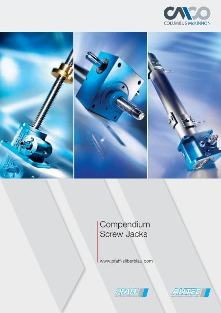 Compendium Screw Jacks - Pfaff-silberblau