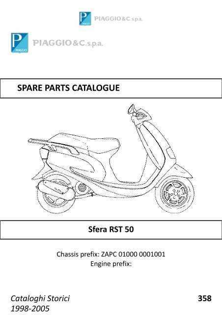 Piaggio Sfera RST 50