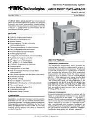 Smith Meter ® AccuLoad III ® - Measurement Solutions