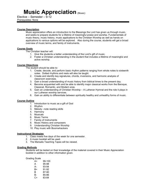 Course Syllabus Music Appreciation pdf Luther High School course-syllabus-music-appreciation-pdf-luther-high-school