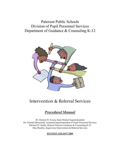 Intervention & Referral Services (I&RS) - Procedures & Manual