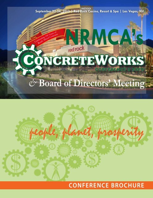 Conference Brochure - National Ready Mixed Concrete Association