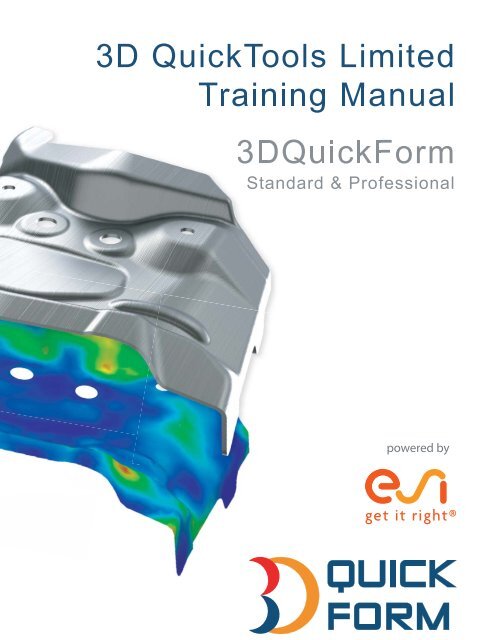 3DQuickForm Help Manual