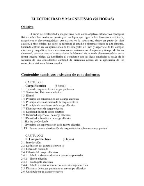 Hoja De Trabajo Sobre Magnetismo Y Electricidad ⚡️Magnetismo,