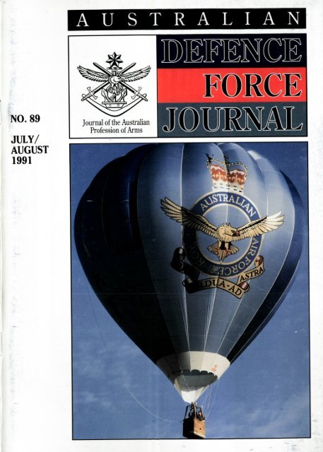 ISSUE 89 : May/Jun - 1991 - Australian Defence Force Journal