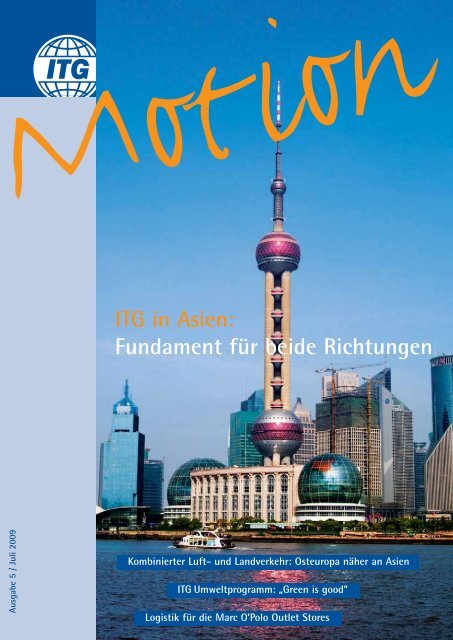 ITG in Asien: Fundament für beide Richtungen - ITG GmbH