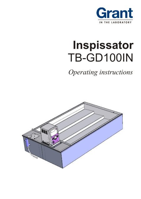 Inspissator TB-GD100IN - Grant Instruments